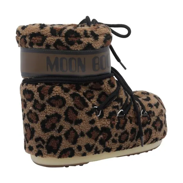 Moon Boot Icon Low Fleece Animalier Booties