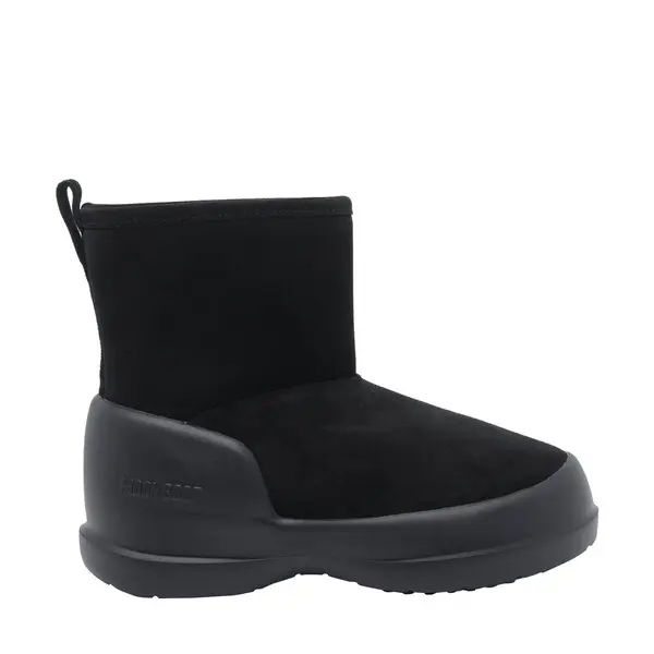 Moon Boot Mezzaluna Mid Booties - Black