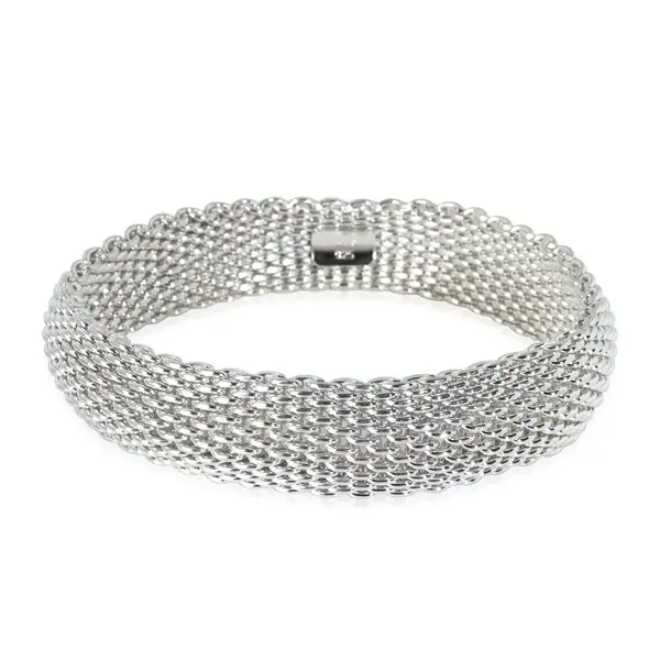 Tiffany & Co. Sterling Silver Somerset Mesh Bracelet