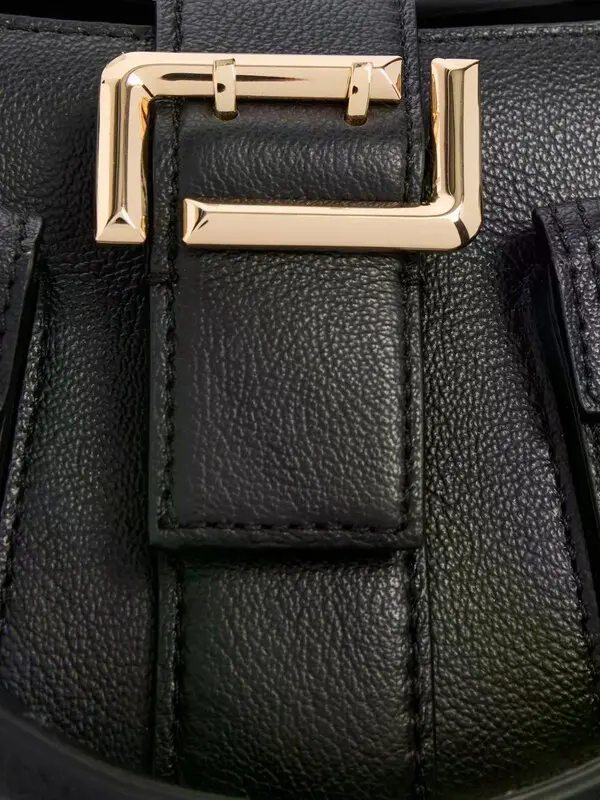 LANCEL Multipocket Leather Shoulder Bag