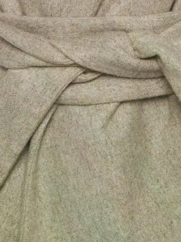 Max Mara Belted Asymmetric Coat