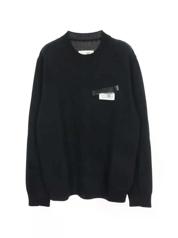 MAISON MARGIELA Patch-detail Knit Sweater