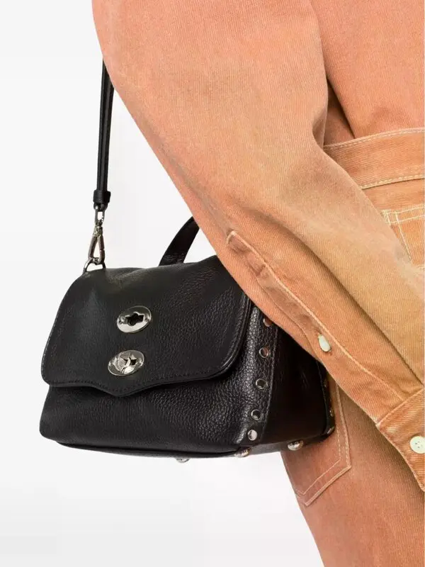 ZANELLATO Baby Postina® Pebbled-leather Tote Bag - Black