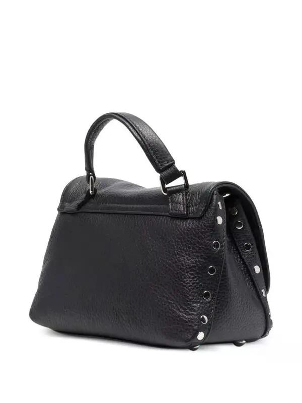 ZANELLATO Baby Postina® Pebbled-leather Tote Bag - Black