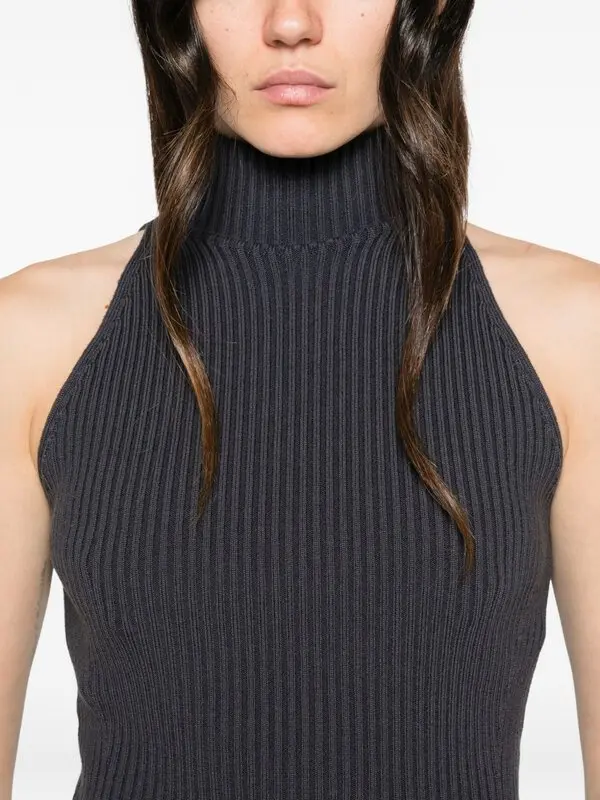 Alaïa Wool Turtle-neck Top