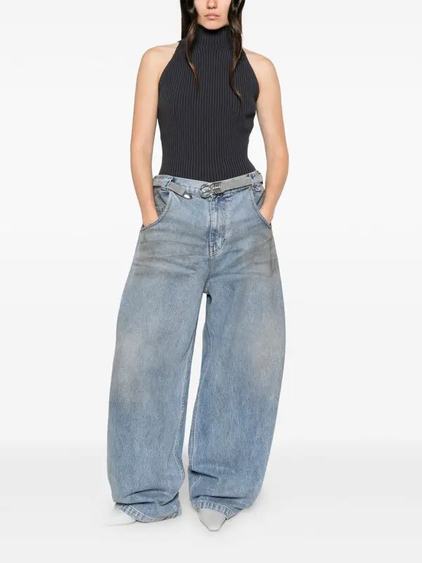 Alaïa Wool Turtle-neck Top