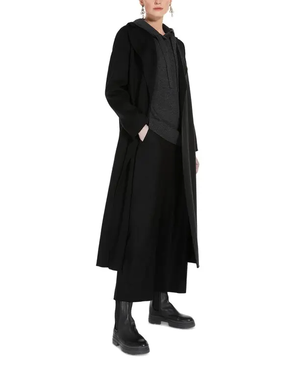 Max Mara Poldo Wool Belted Wrap Coat