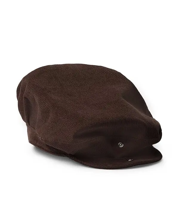 Prada Corduroy Cap - Ebony