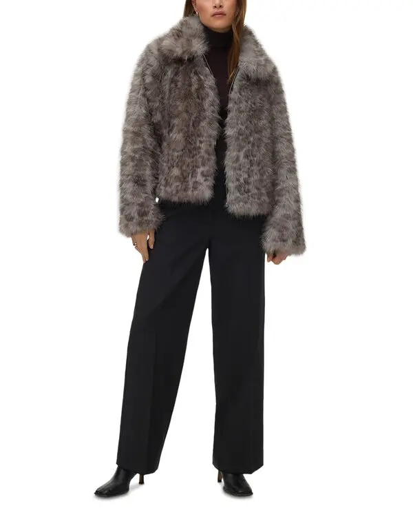 Vero Moda Lia Faux Fur Jacket