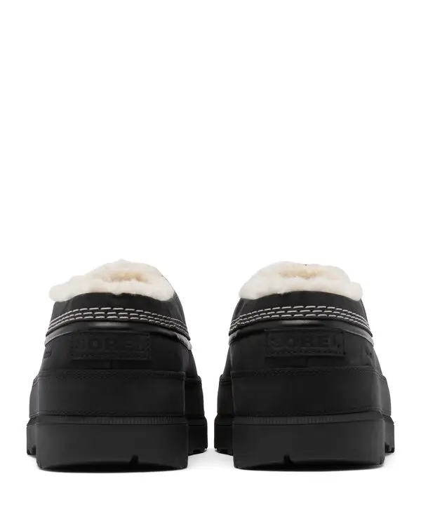 Sorel Ambler Fireside Faux Shearling Lined Waterproof Clogs