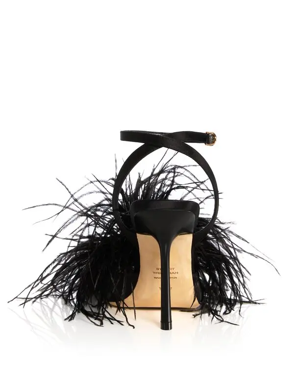 STUART WEITZMAN Boa 100 Stiletto Sandals