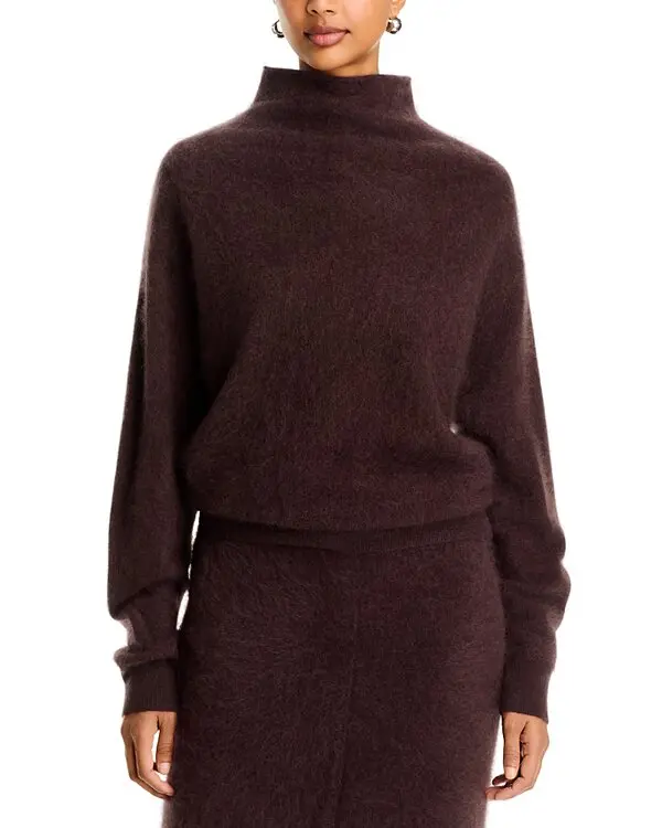 Hugo Boss Frosella Funnel Neck Sweater Exclusive - Medium Brown