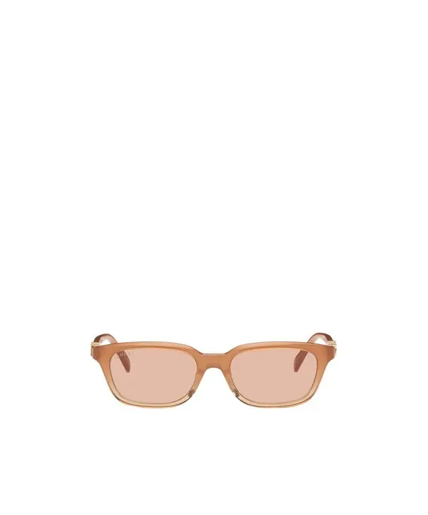 Gucci Rectangular Sunglasses - Brown Gradient
