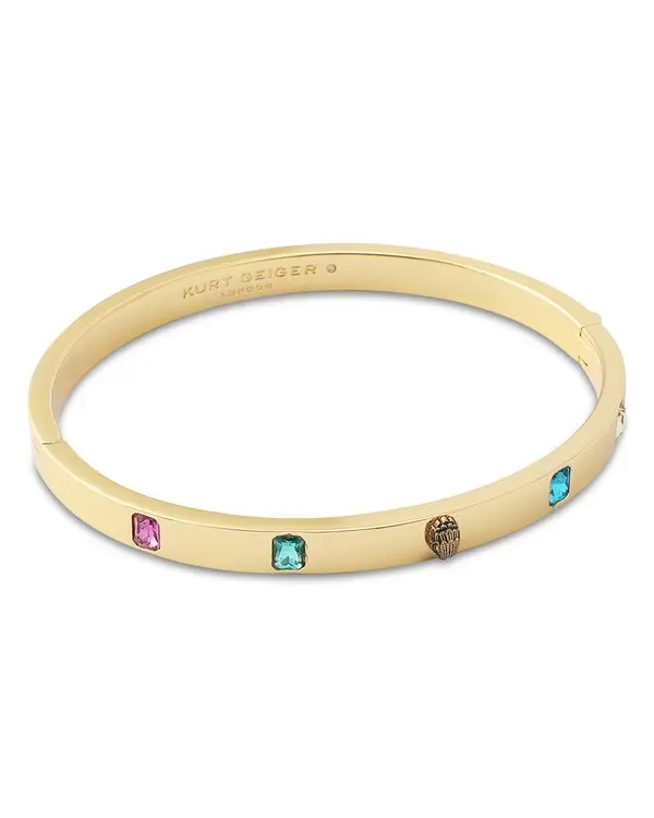 Kurt Geiger Signature Eagle Stone Bangle Bracelet