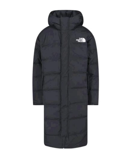 The North Face Nuptse Hooded Parka - Black