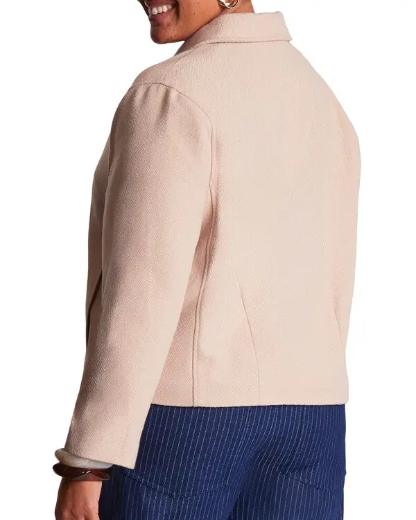 ESTELLE Macarra Collared Jacket - Stone