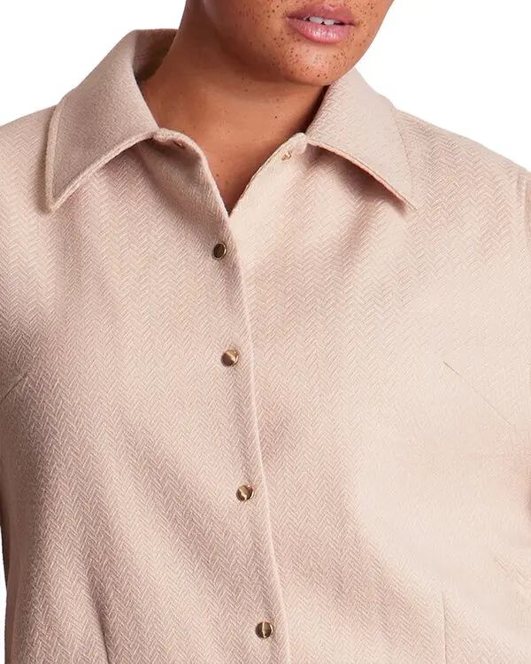 ESTELLE Macarra Collared Jacket - Stone