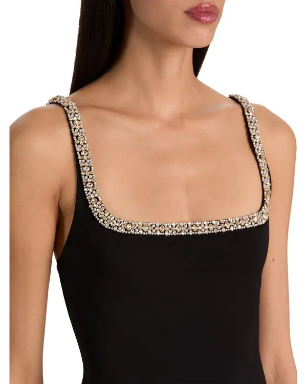 Alice + Olivia Julia Embellished Mini Dress