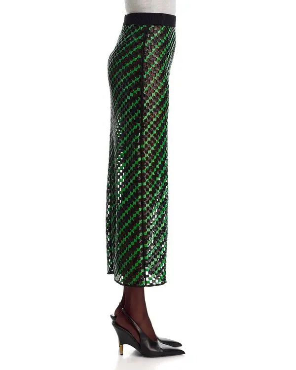 ZANKOV Halene Geo Knit Skirt