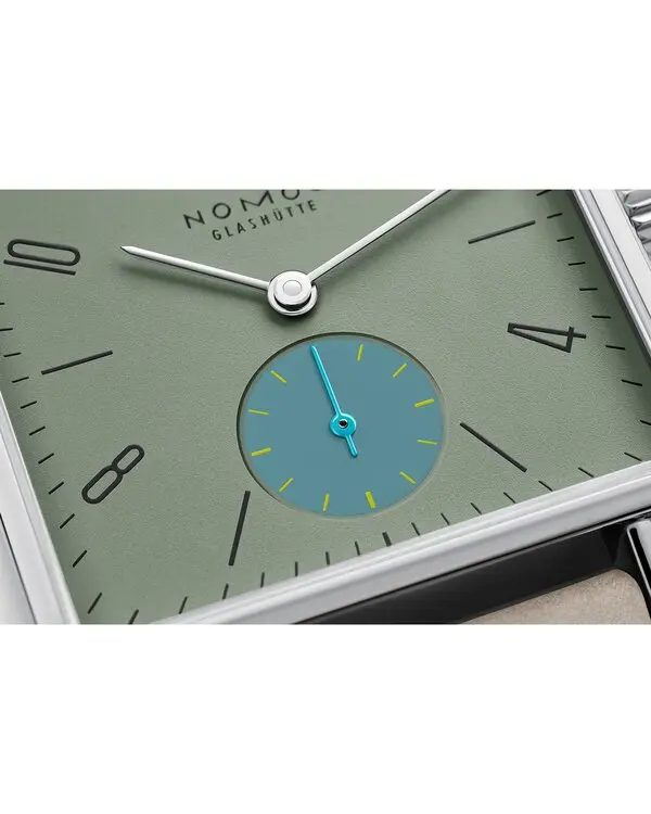 NOMOS GLASHUTTE Tetra Salvia Watch, 29.5mm X 29.5mm - Green