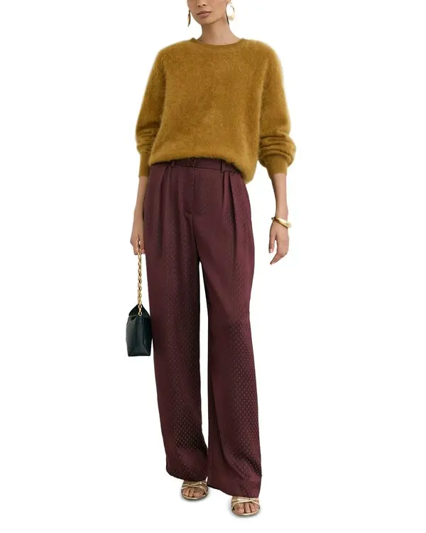 REISS Alina Brushed Cashmere Sweater