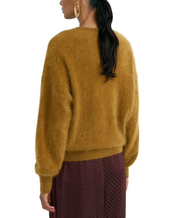 REISS Alina Brushed Cashmere Sweater