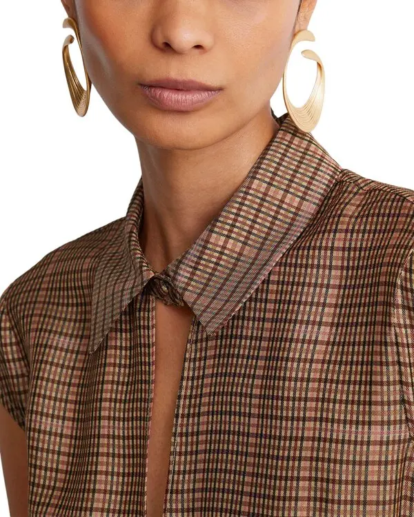 REISS Sammie Belted Midi Dress