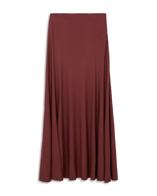REISS Stretch Jersey Maxi Skirt