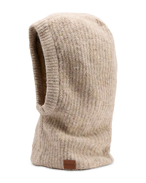 Barbour May Ribbed Knit Snood - Oat