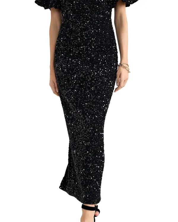 PHASE EIGHT Elaina Sequin Maxi Dress