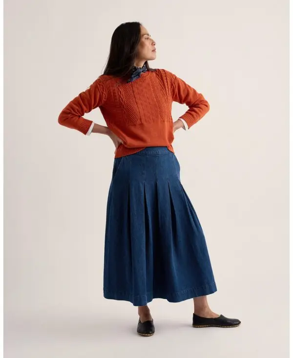 SEASALT CORNWALL Applewood Crew Neck Knit Jumper