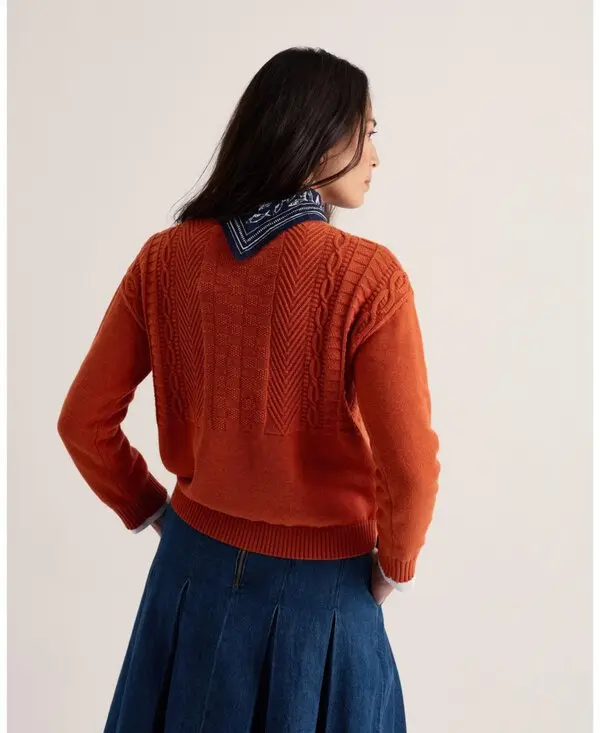 SEASALT CORNWALL Applewood Crew Neck Knit Jumper