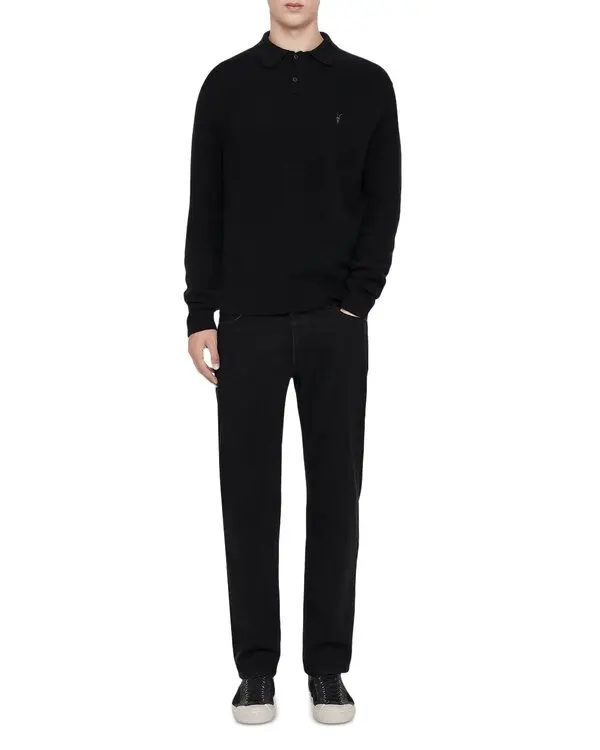 ALLSAINTS Regular Fit Straight Five Pocket Jeans