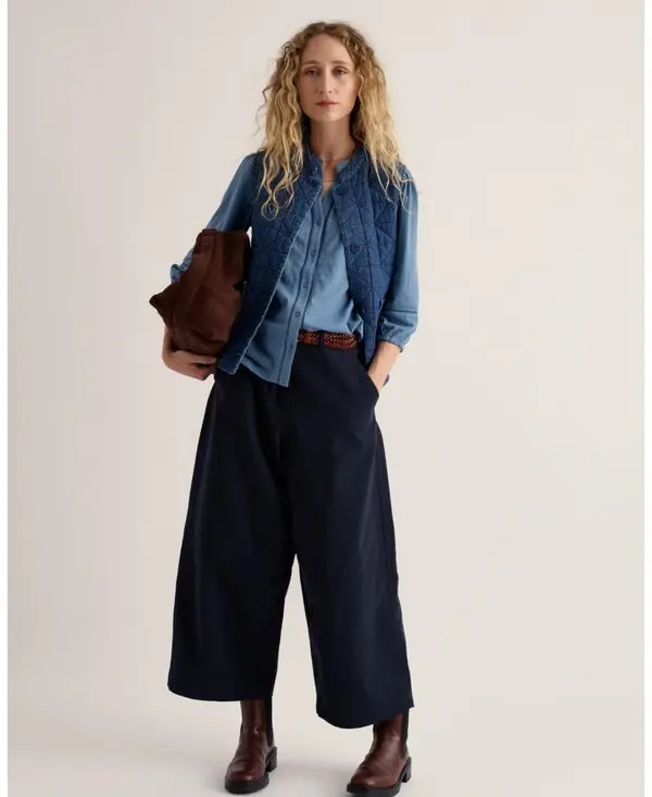 SEASALT CORNWALL Borlowen V-neck Relaxed Top