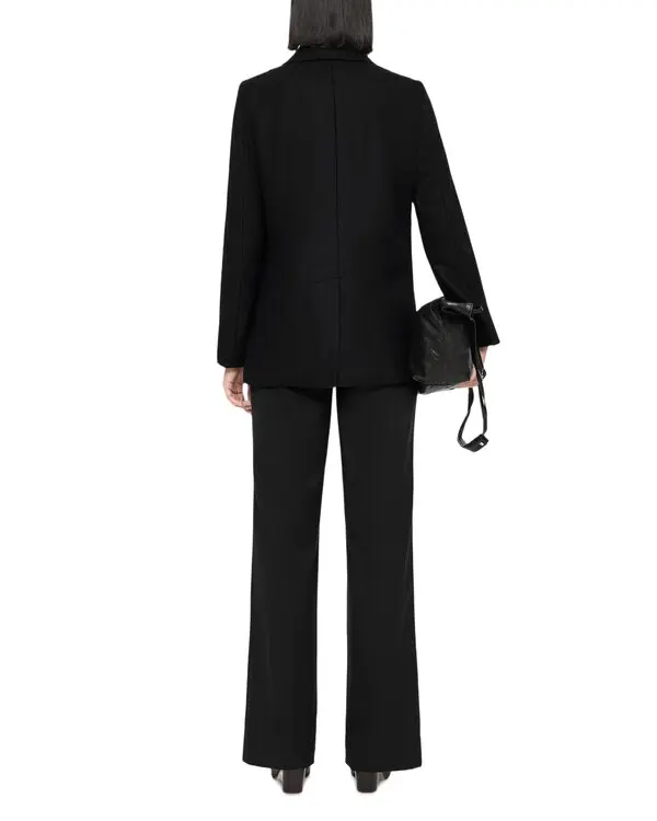 ALLSAINTS Tommie Wool Blend Peacoat