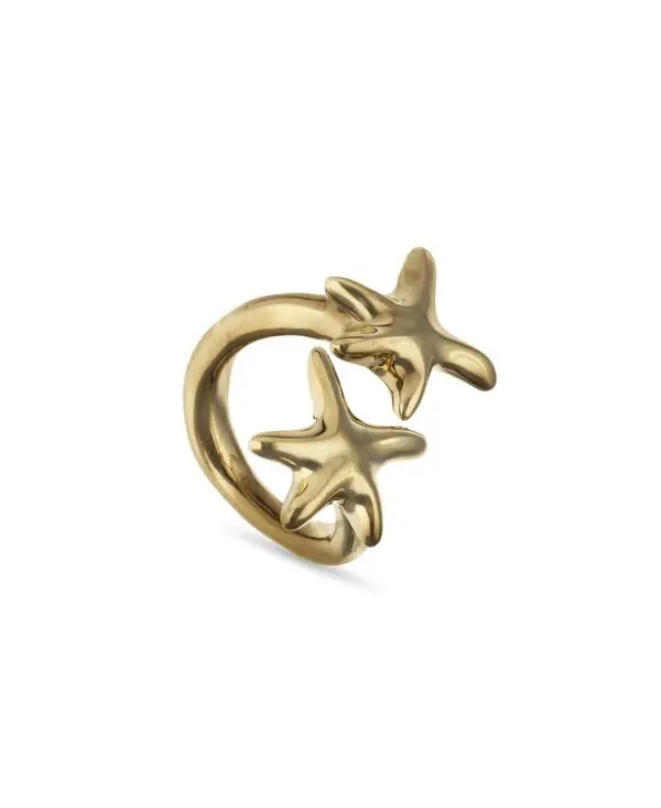 UNODE50 Tone Double Star Ring