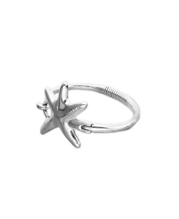 UNODE50 Tone Rigid Star Bangle Bracelet