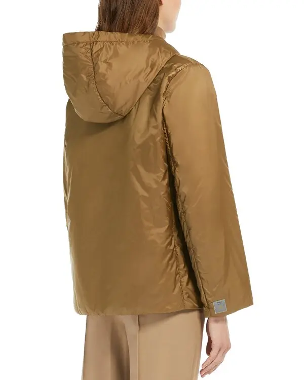 Max Mara Greenh Water Repellent Hooded Puffer Jacket