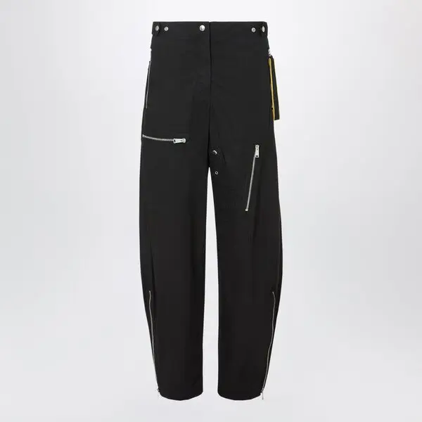 Fendi Parachute Canvas Cargo Trousers With Utility Detail