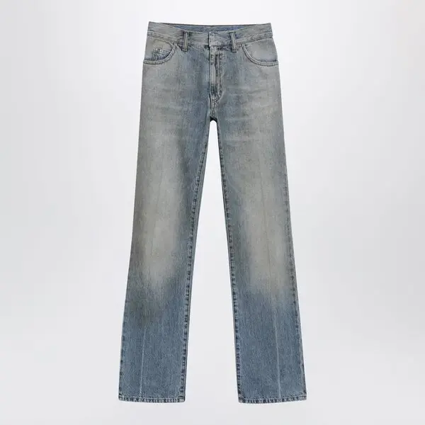 MAISON MARGIELA Straight-leg High-waist Cotton Jeans