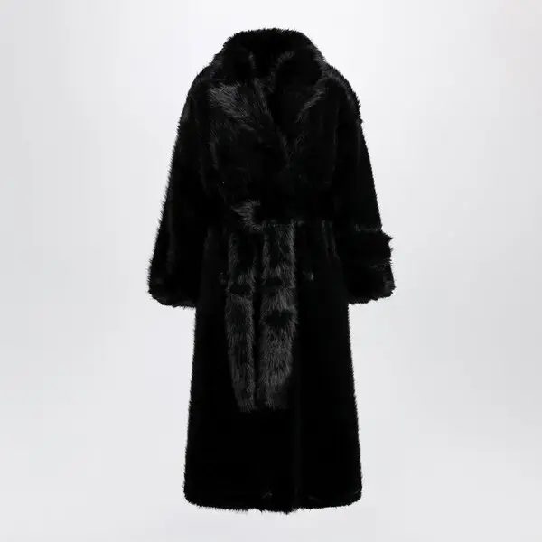 BB COUTURE Jackie Double-breasted Belted Coat