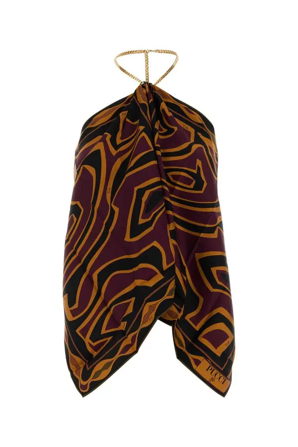 Emilio Pucci Twill Top - Printed