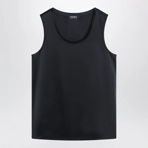MAX MARA`S Sleek Satin Top For
