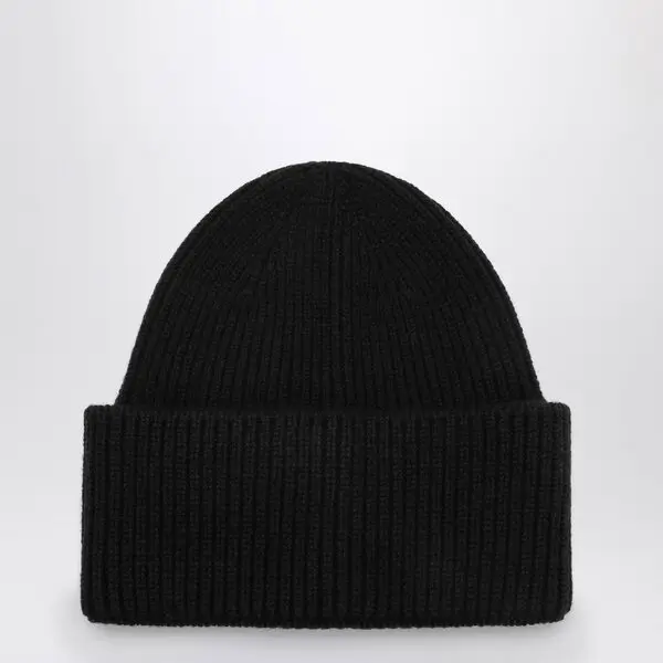 Destin Wool & Cashmere Beanie - Black