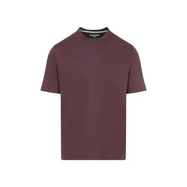 Canali Cotton Crew Neck T-shirt