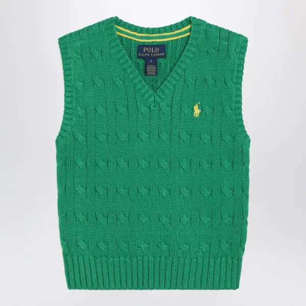 Polo Ralph Lauren Cable-knit Cotton Vest