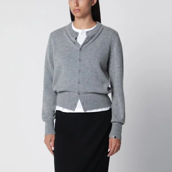 Extreme Cashmere Little Lamb Goat Cashmere Mini Cardigan