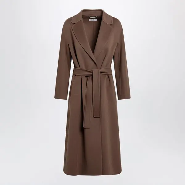 MAX MARA`S Midi Wool Draped Coat