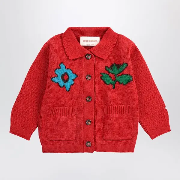 BOBO CHOSES Blossom Wool-blend Cardigan