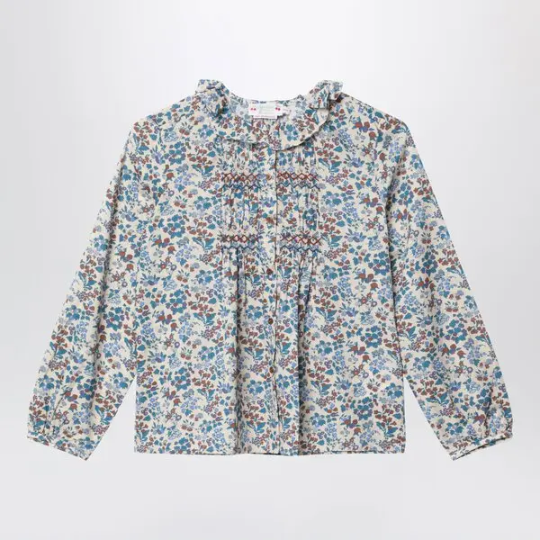 Bonpoint Floral Cotton Mini Blouse